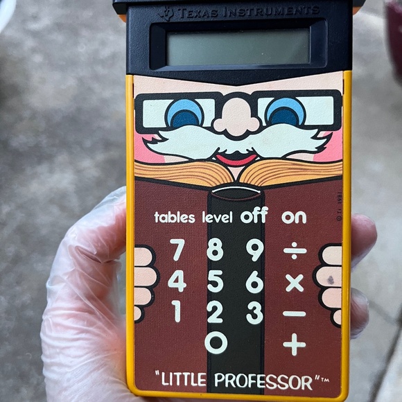 Other | Vintage Little Professor Calculator | Poshmark